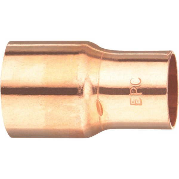 NIBCO 3/8 In. x 1/4 In. Reducing Copper Coupling with Stop – Iverybers