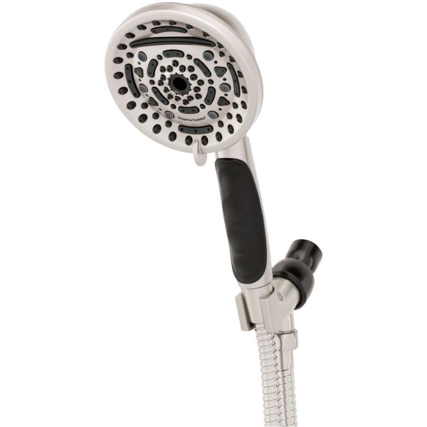 Oxygenics PowerMax 9-Spray 1.8 GPM Handheld Shower, Brushed Nickel ...