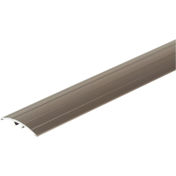 M-D Pewter 1-9/16 In. W x 36 In. L Aluminum T Mold Floor Transition ...