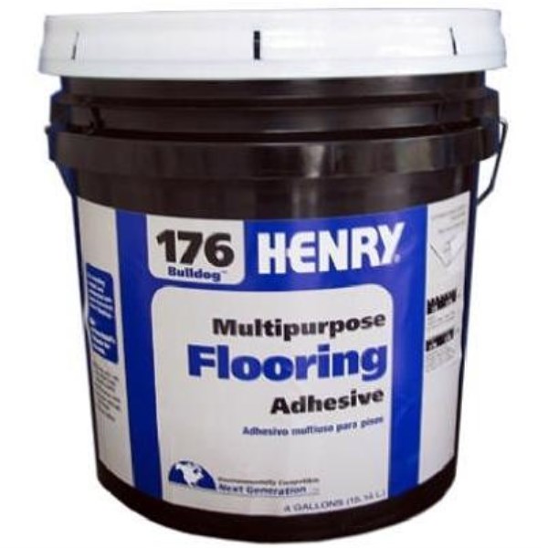 Henry 176 Multi-Purpose Floor Adhesive, 4 Gal. – Iverybers