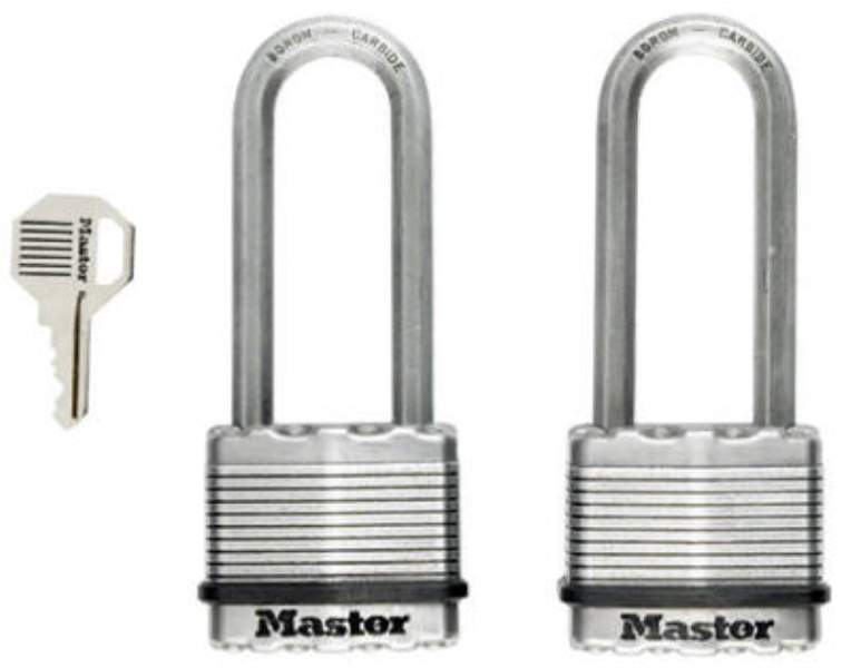 Master Lock Magnum 1-3/4 In. W. Dual-Armor Keyed Padlock with 2-1/2 In ...