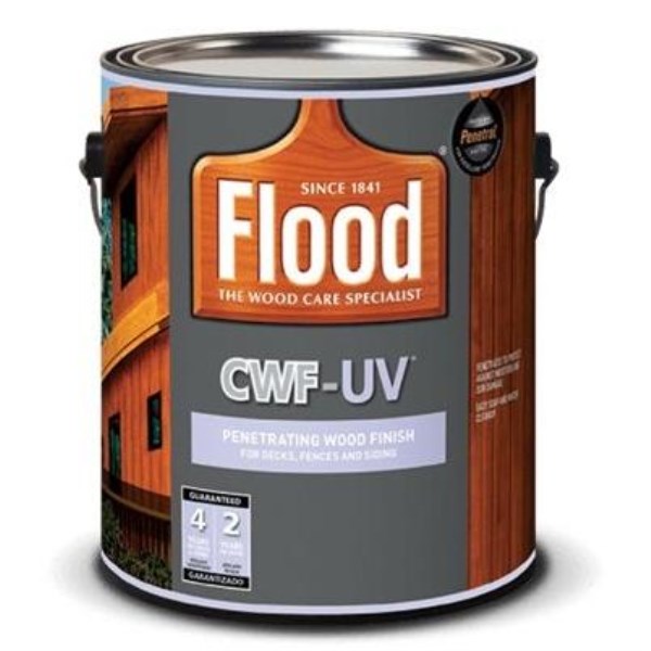Flood CWF-UV Oil-Modified Fence Deck and Siding Wood Finish, Redwood, 1 ...