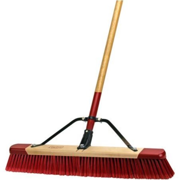 Harper 30 In. W. x 64 In. L. Wood Handle Multi-Purpose Medium Sweep ...