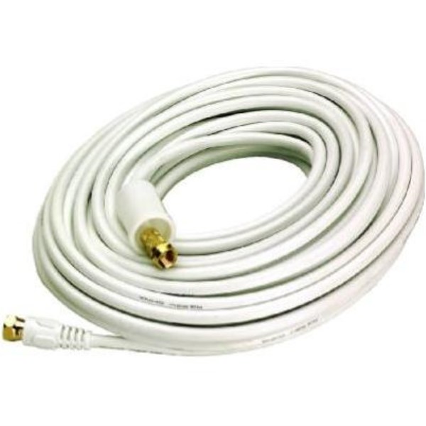 RCA 50 Ft. White Digital RG6 Coaxial Cable – Iverybers