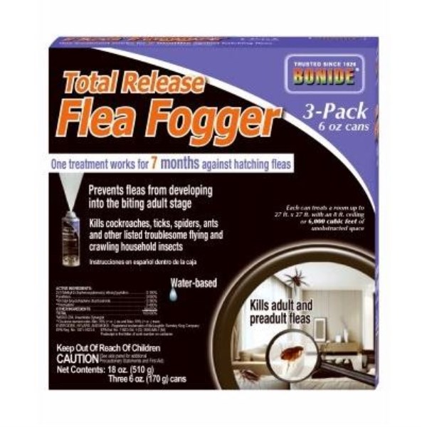 Bonide Revenge Flea 6 Oz. Indoor Insect Fogger (3-Pack) – Iverybers
